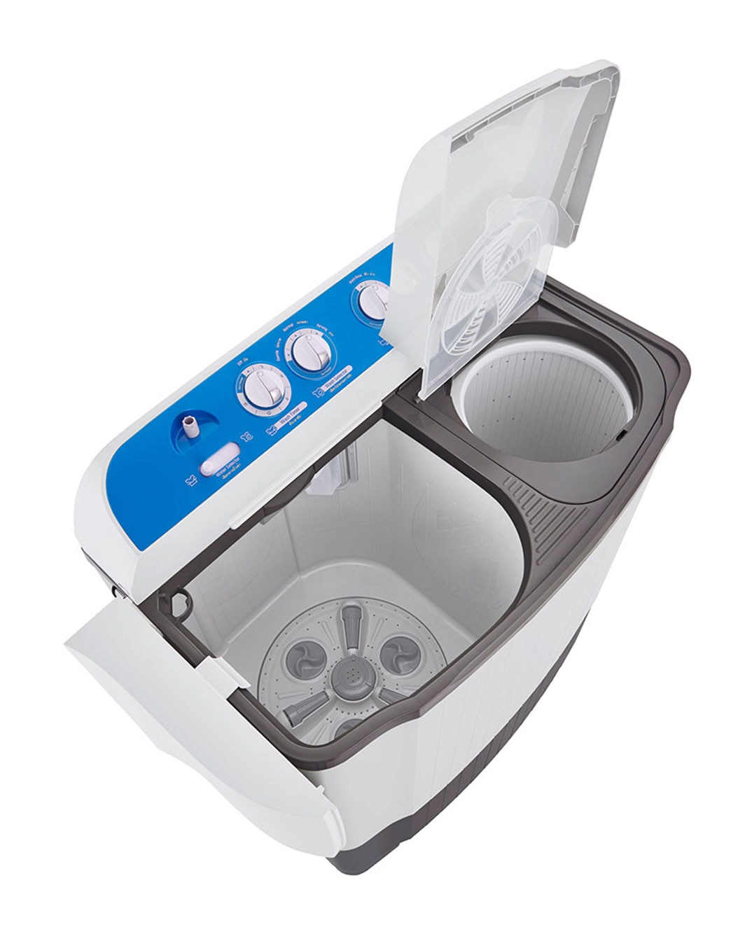 7KG Twin Tub Washing Machine with Roller Jet Pulsator - P700R | LG ...