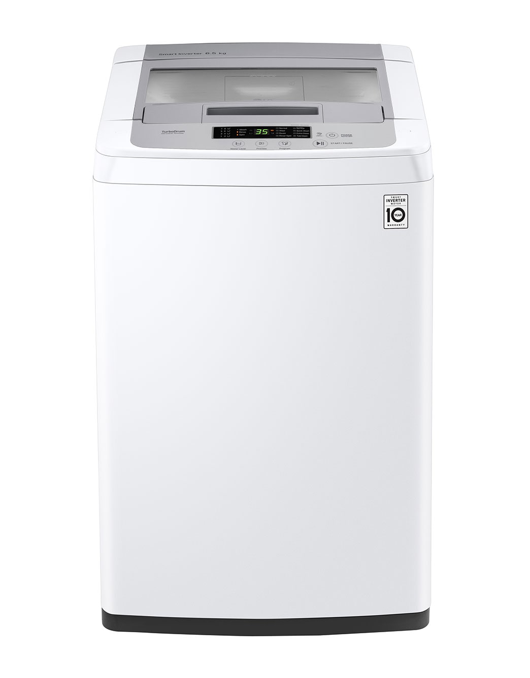 8KG Top Load Washing Machine with Turbo Drum - T2108VSPW | LG Philippines
