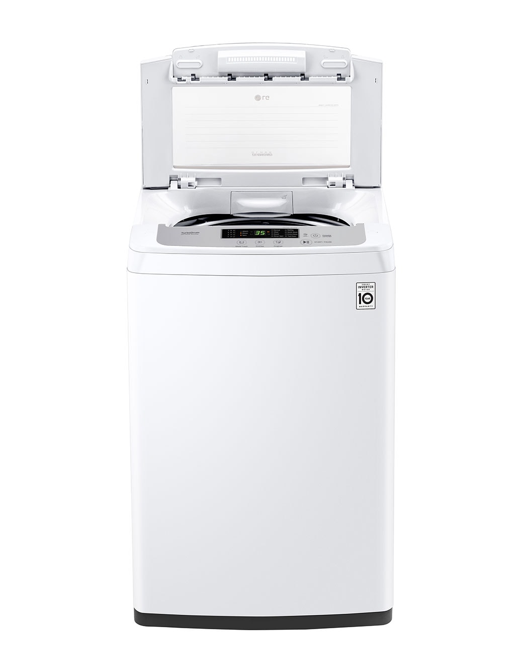 8KG Top Load Washing Machine with Turbo Drum - T2108VSPW | LG Philippines