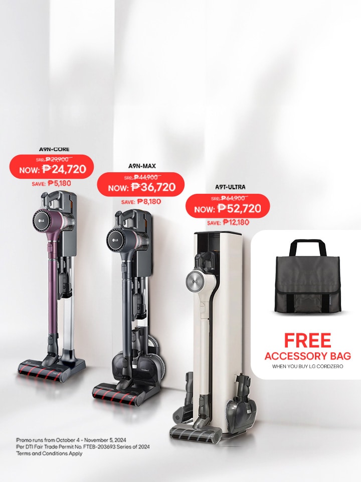 Free LG CordZero Accessory Bag | LG PH