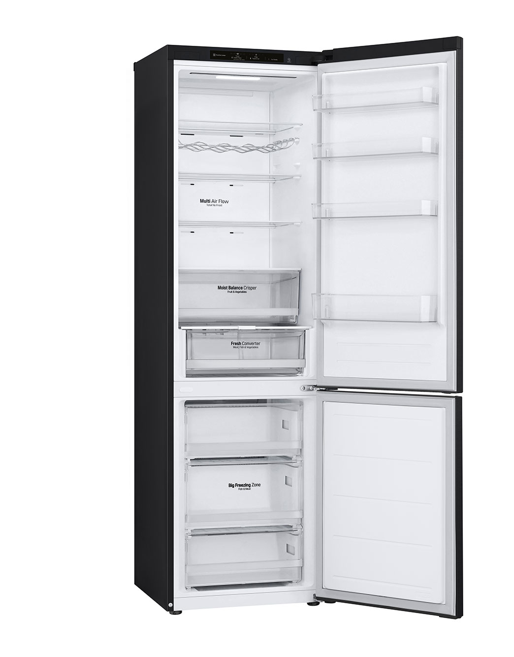 Oszczędna lodówka LG DoorCooling+™ GBV3200CEP | LG Polska