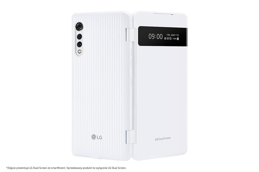 LG Dual Screen White [LG VELVET] - LMG905N-White | LG PL