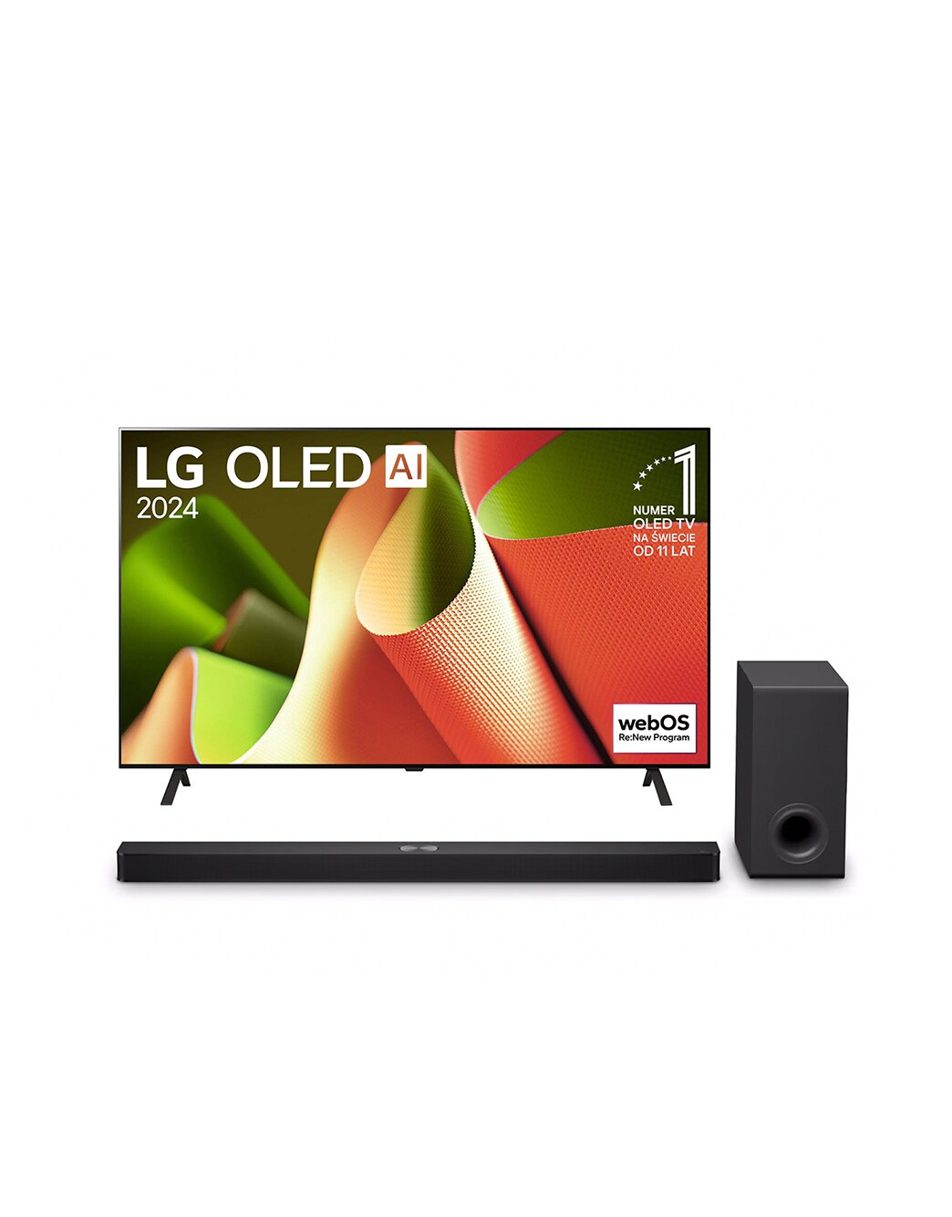 Oferta w zestawie: 77" OLED AI TV OLED77B4 + soundbar S90TY - 77B46 ...