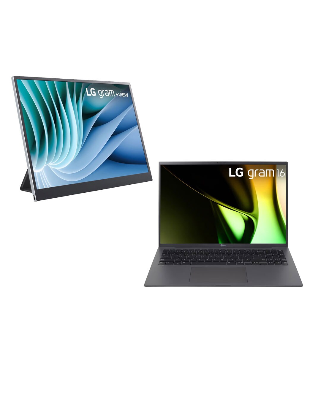 ZESTAW: Laptop LG gram 16Z90S + ekran 16" 16MR70 | LG PL