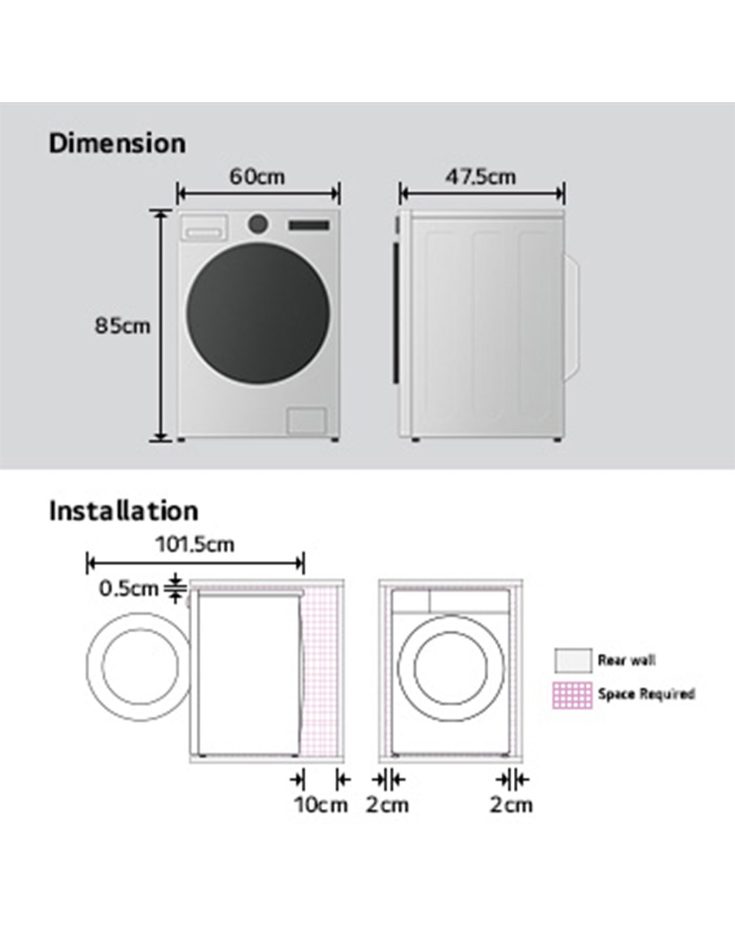 Pralka slim, pralka do małych łazienek, duża pojemność, biała pralka ...