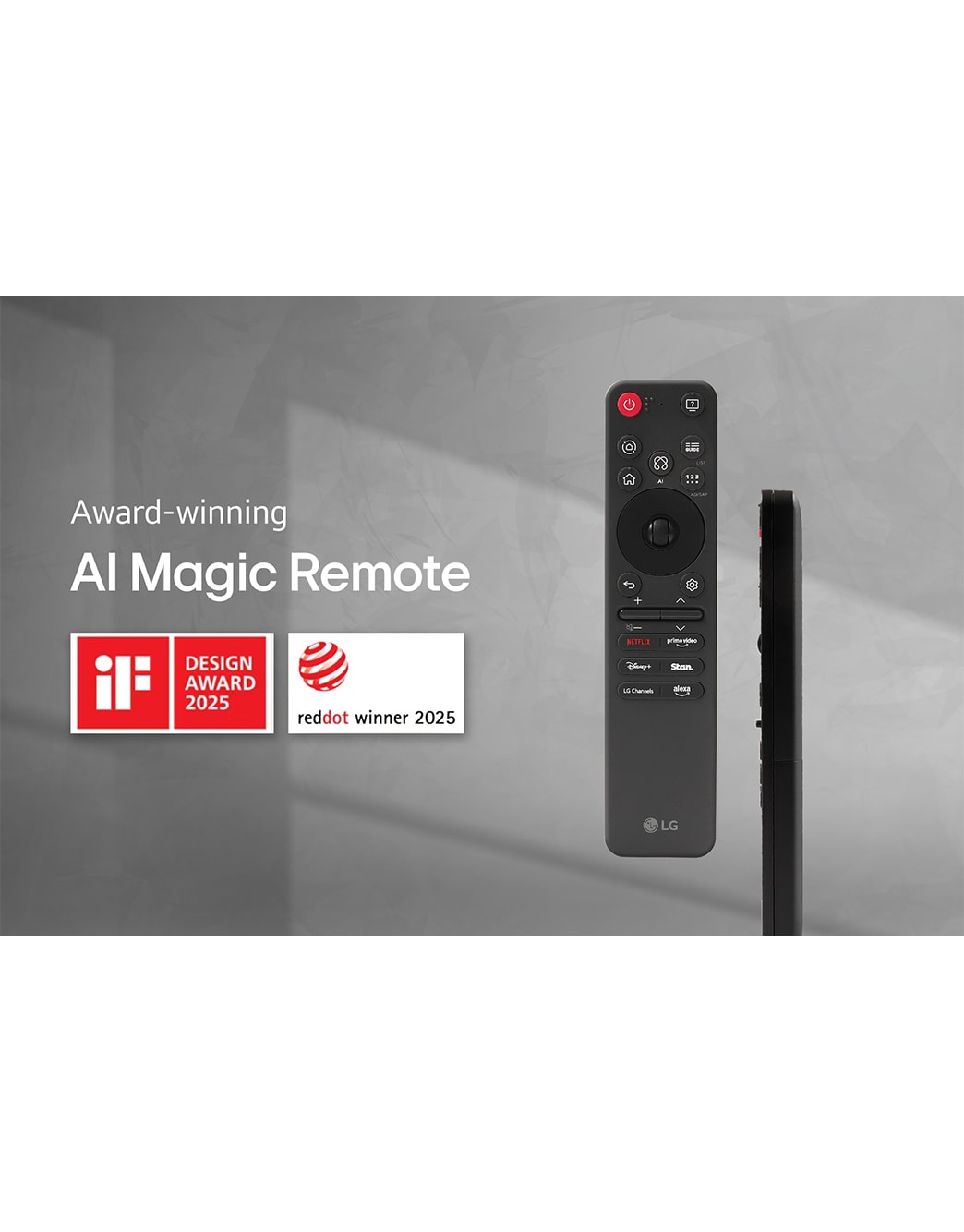 LG TV 2025 Series Magic Remote Controller-MR25GA | LG Portugal