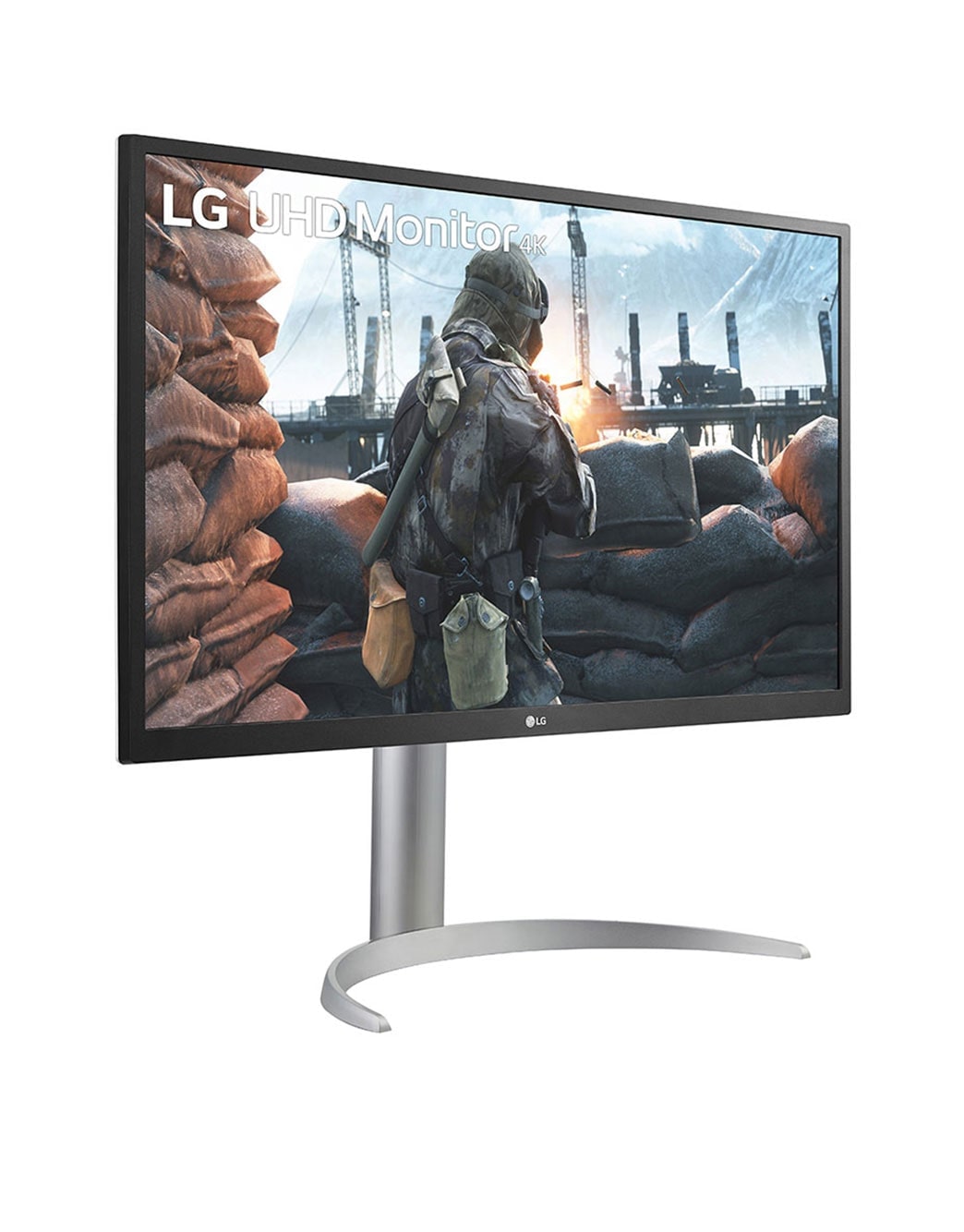 Monitor IPS UHD 4K de 27" com USB Type-C™ - 27UP550N-W | LG PT