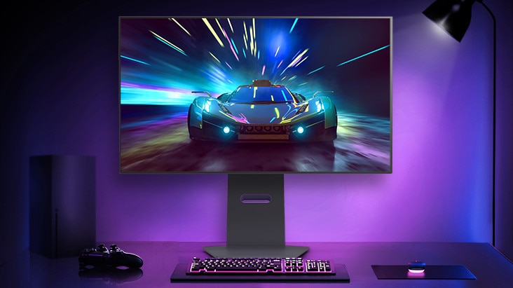 Monitor de jogo UltraGear™ OLED Dual-Mode de 32'' 4K UHD, Pixel Sound ...