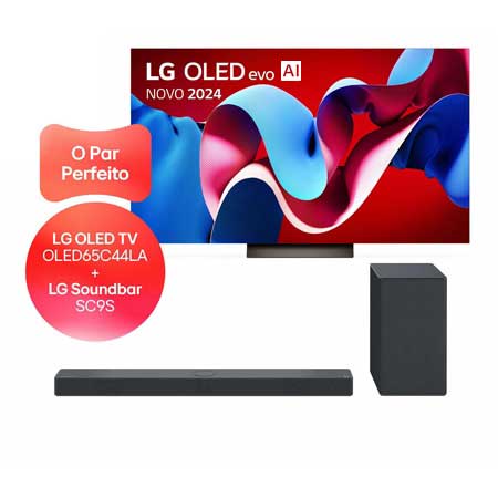 LG OLED evo AI C4 4K Smart TV 2024 de 65 polegadas - OLED65C44LA.ESD ...