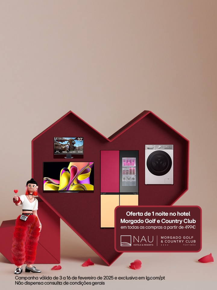 Produtos Eletrónicos e Eletrodomésticos | LG Portugal