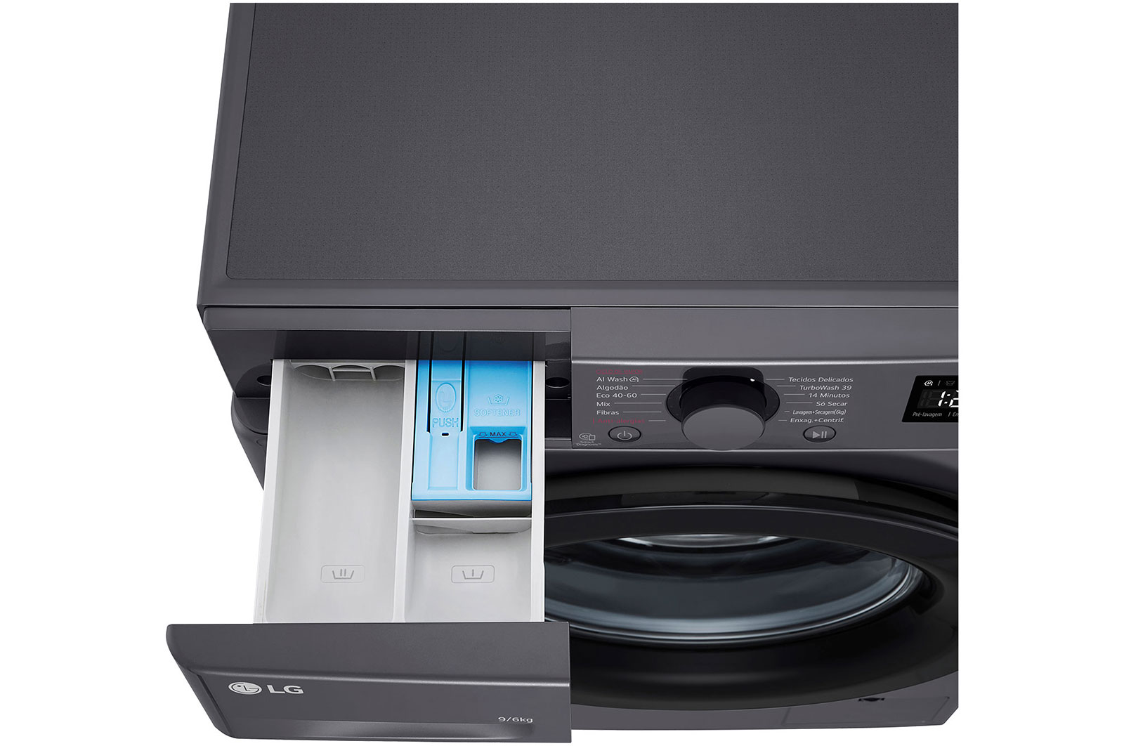 Máquina de Lavar e Secar Roupa LG F4DR509S6M | LG PT