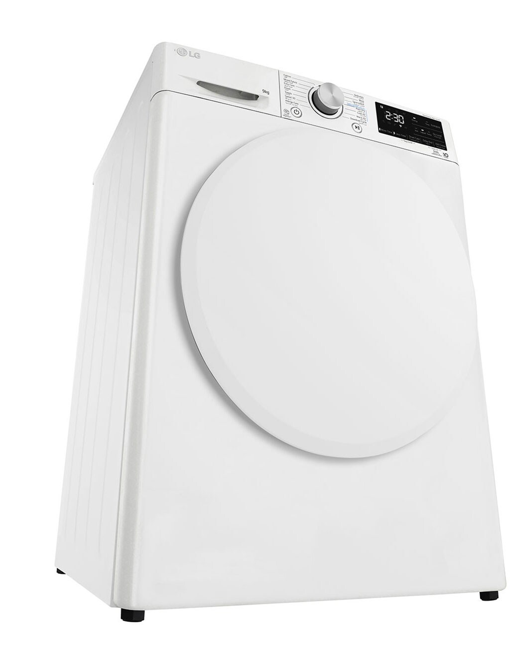 مجفف | عاكس مزدوج | 9 كجم | أبيض | ThinQ | LG SA