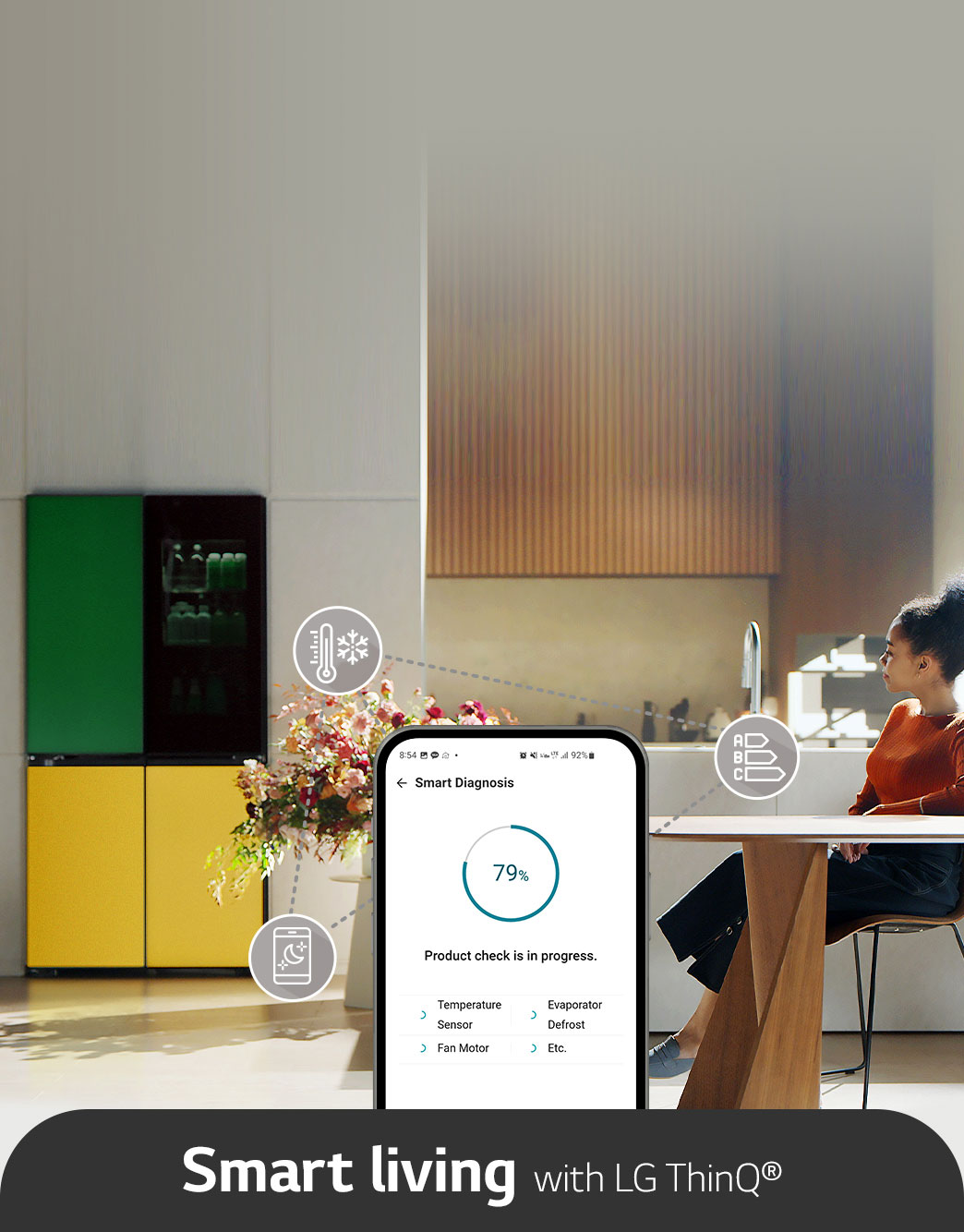 527 لتر Multi‑Door مع InstaView – LM264VBULM | LG SA