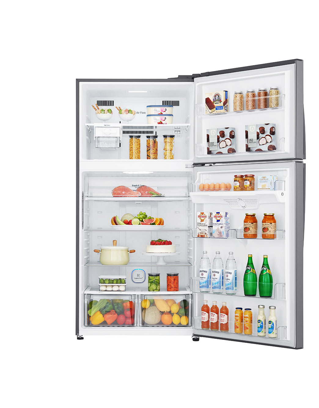 ثلاجة إل جي LT22HBHSIN | تبريد سريع ومثالي | LG SA