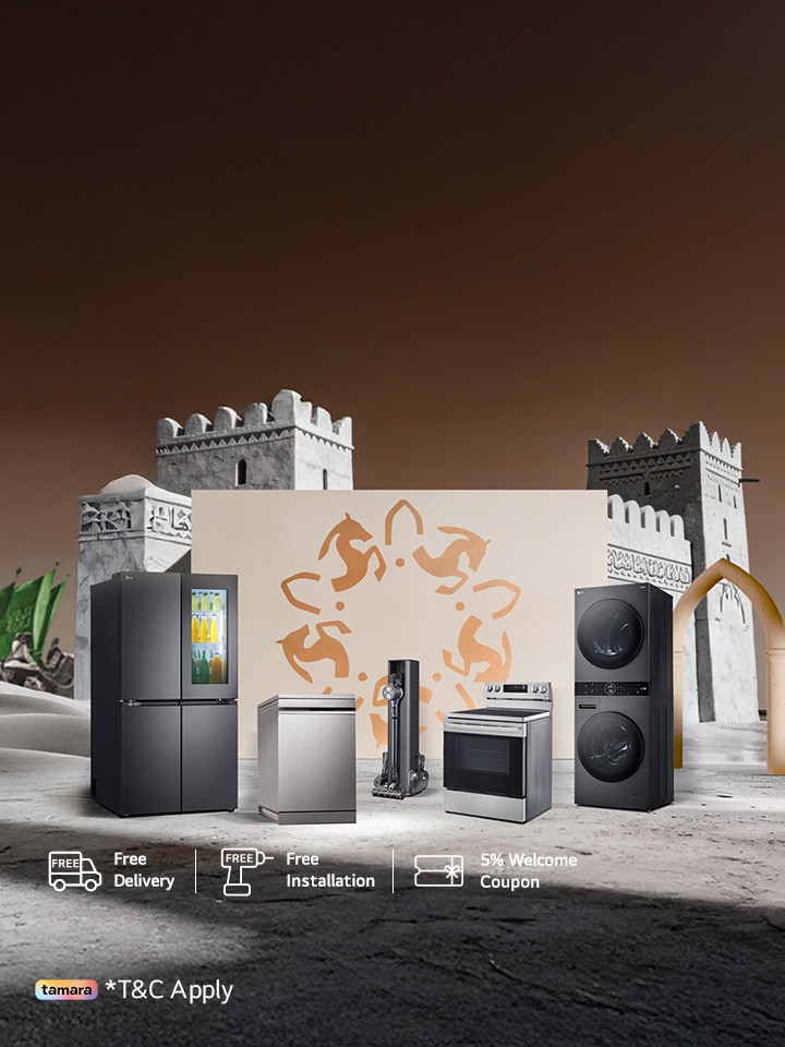 Saudi Foundation Day Offers | LG Home Solutions for a Proud Home