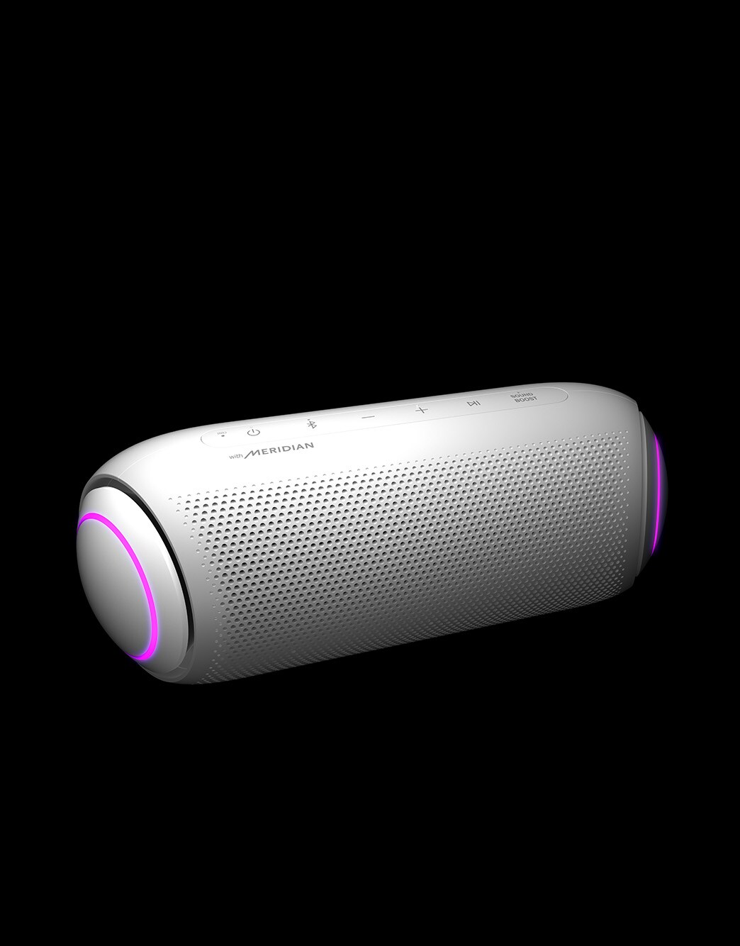 LG XBOOMGo PL7 White, 30W, with Meridian, Waterproof, Long Battery Life ...
