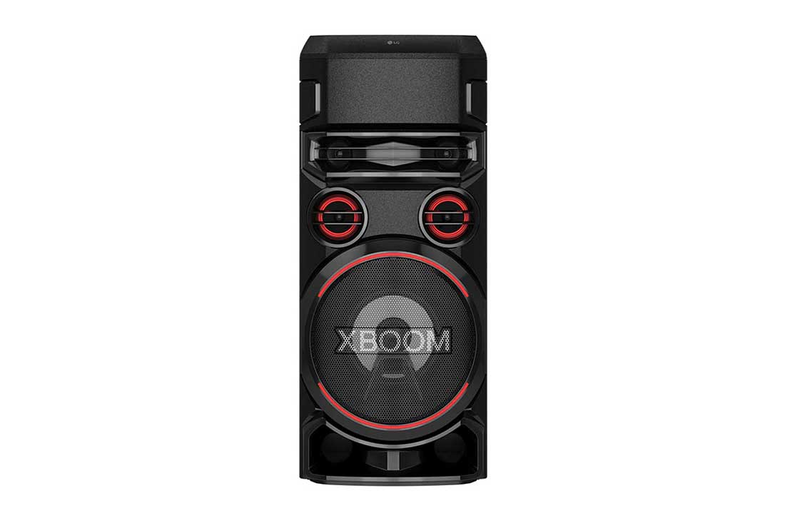 LG XBOOM RN7, Tweeter 2"x2, Mid 3"x2, Woofer 8", Super Bass Boost, Dual ...