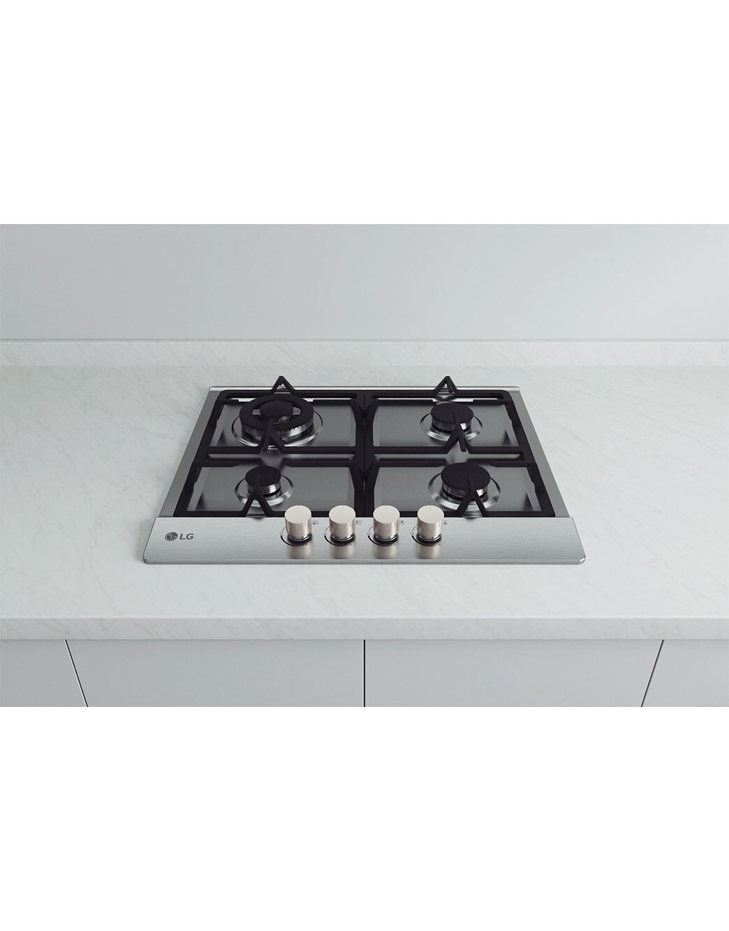 Built-in Gas hob|4 burners|Power of 4.0kW | LG Saudi Arabia