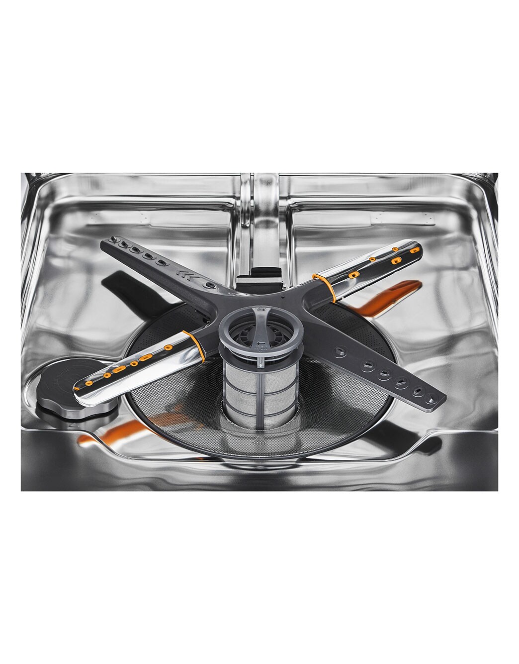 غسالة صحون إل جي ™QuadWash بتصميم مدمج إعداد المكان 14، تقنية EasyRack ...