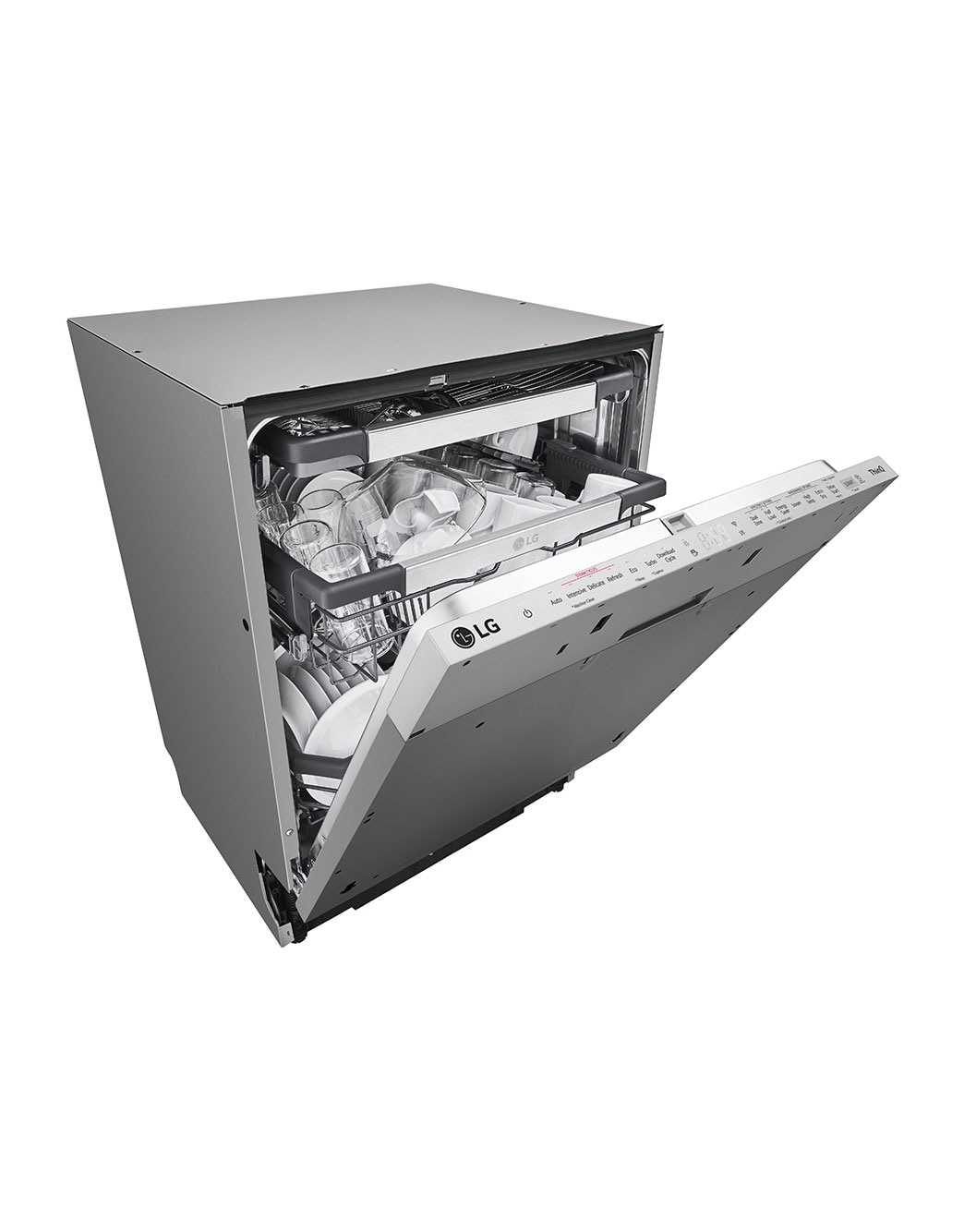 LG Quadwash Built-in Steam Dishwasher, Inverter Direct Drive - DBC425TS ...