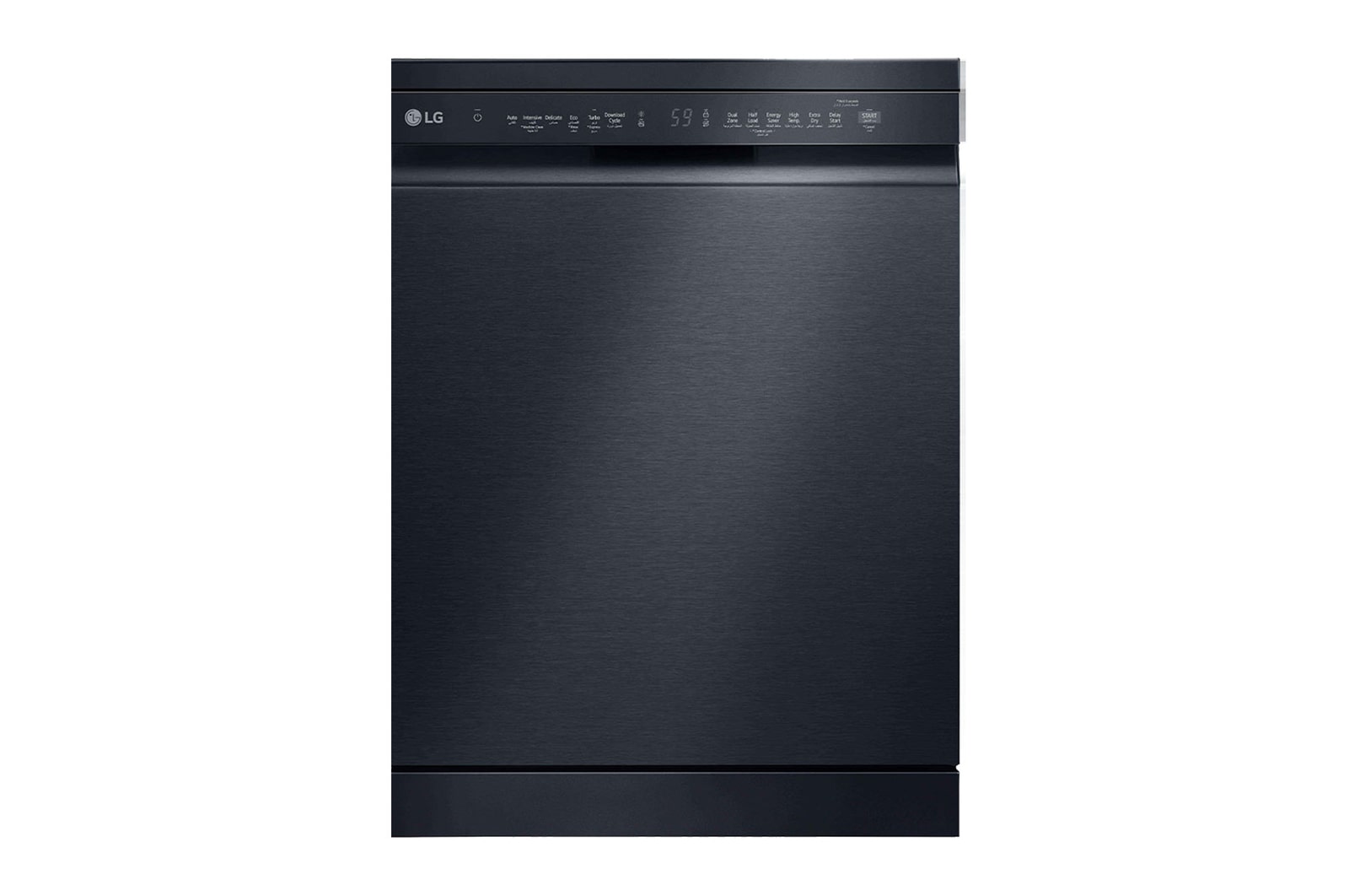 14 Place Setting Dishwasher,Black Color,Quad Wash, Easy Rack plus, Less ...