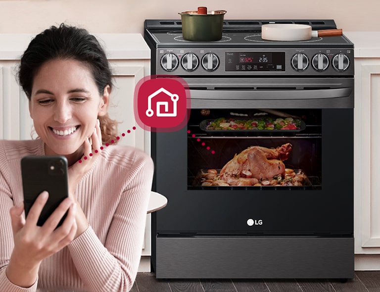 LG LSEL6333D Electric Cooker | ThinQ | LG SA_EN