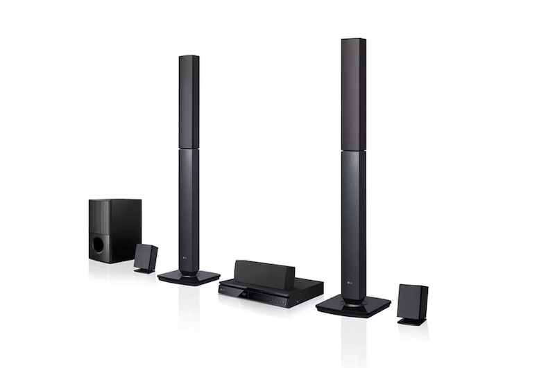 Powerful Sound 1,000W, 5.1CH Surround system. FM Radio, Bluetooth Music ...