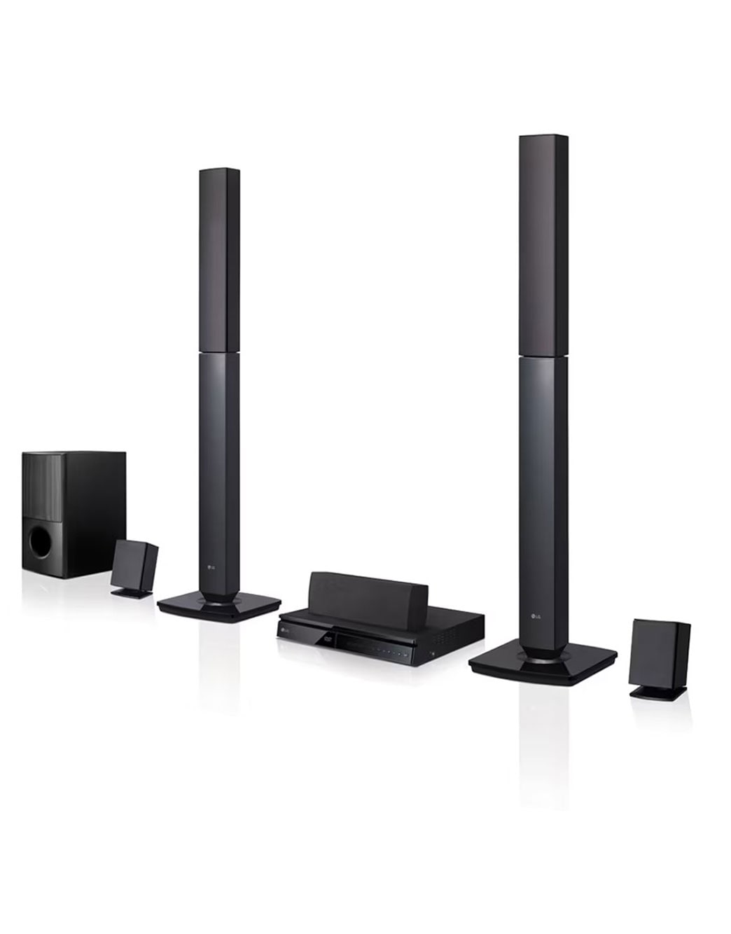 Powerful Sound 1,000W, 5.1CH Surround system. FM Radio, Bluetooth Music ...