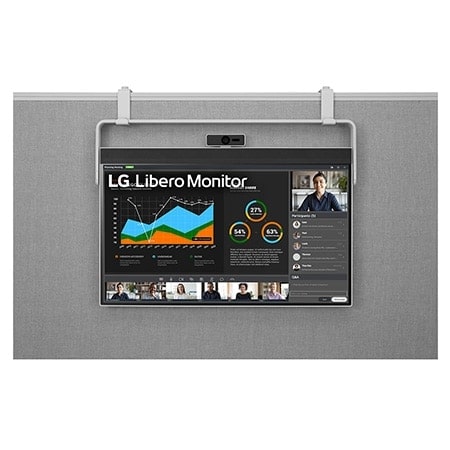 LG Libero Monitor 27 Inch QHD With Detachable Full HD Webcam, Built-In ...