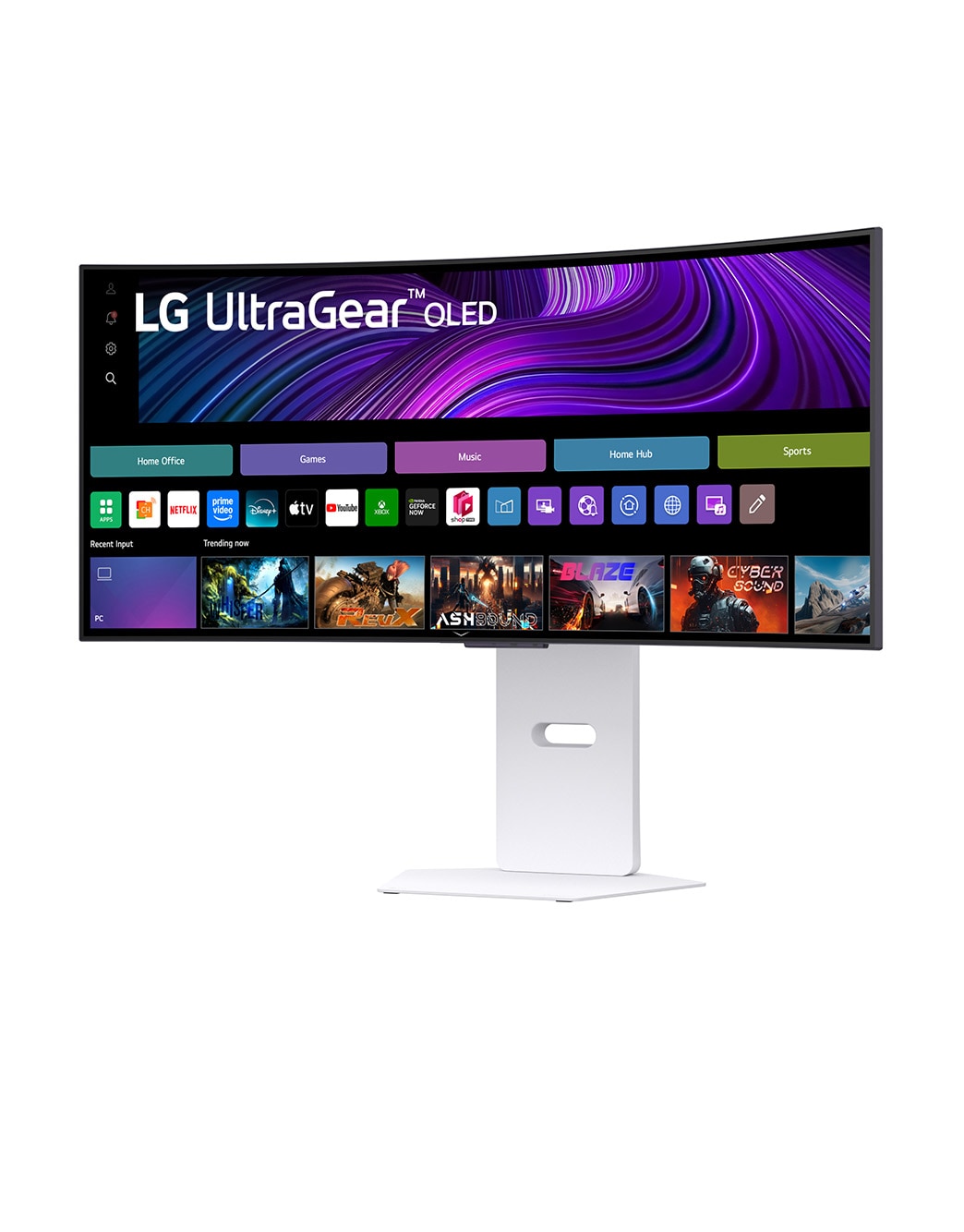 LG UltraGear™ 34-inch OLED 240Hz WQHD Curved Smart Gaming Monitor ...
