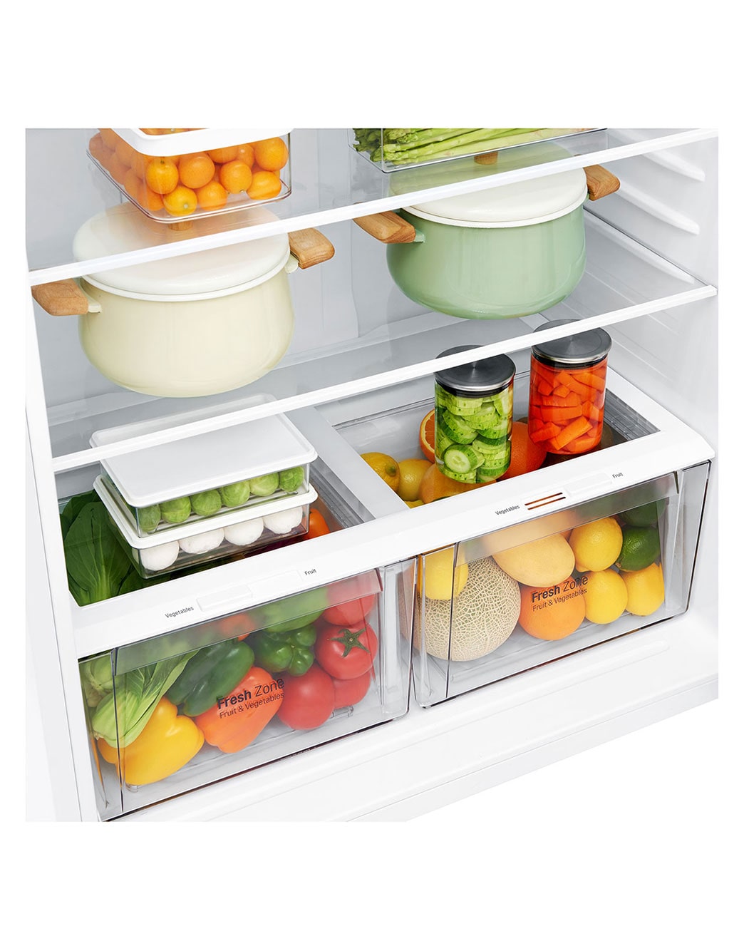 LG Top Fridge, Smart Inverter, 379L - LT19CBBWIN | LG Saudi Arabia