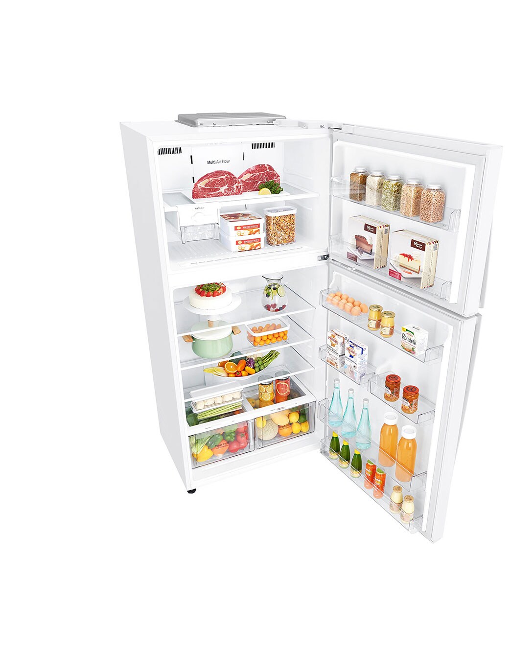 LG Top Fridge, Smart Inverter, 379L - LT19CBBWIN | LG SA_EN