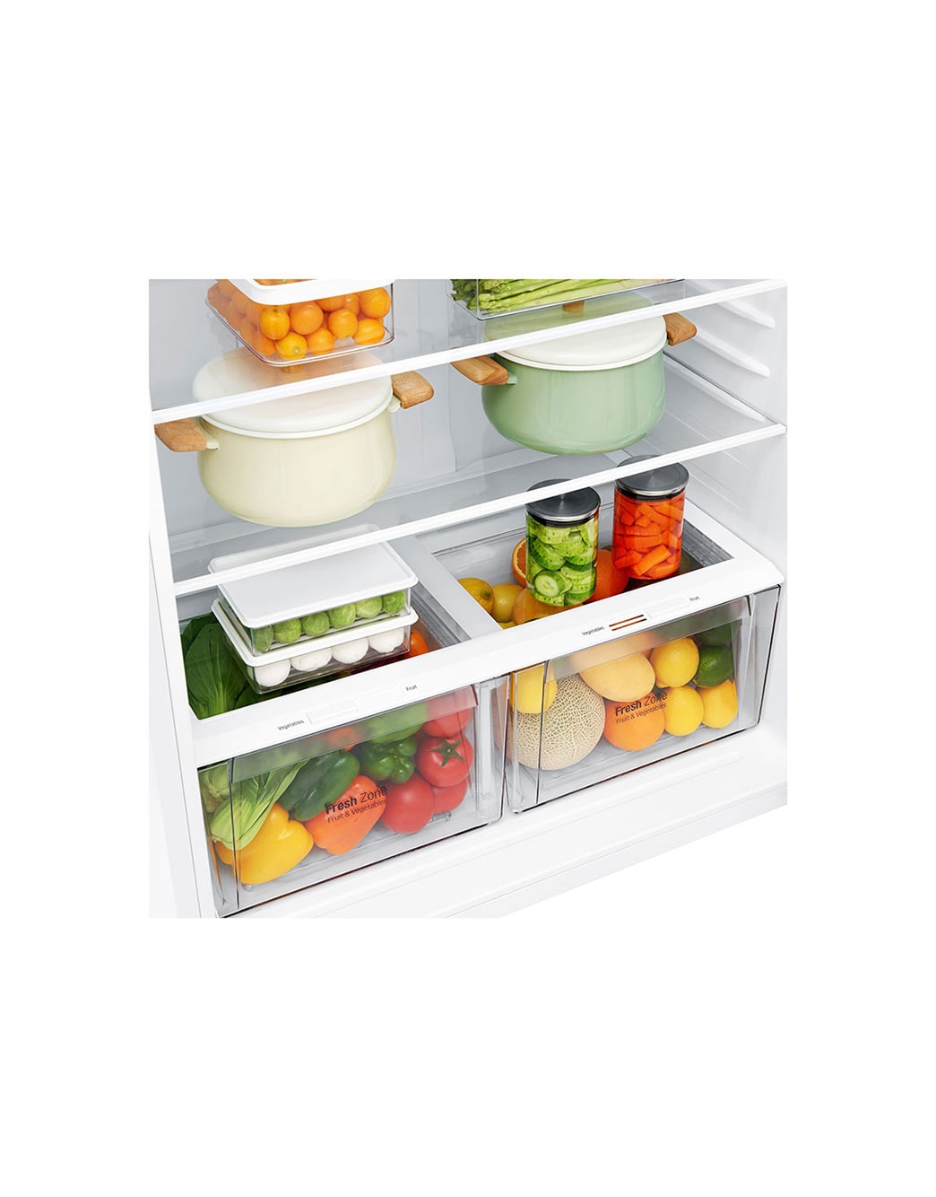 LG Top Freezer Refrigerators with LinearCooling | LG Saudi Arabia
