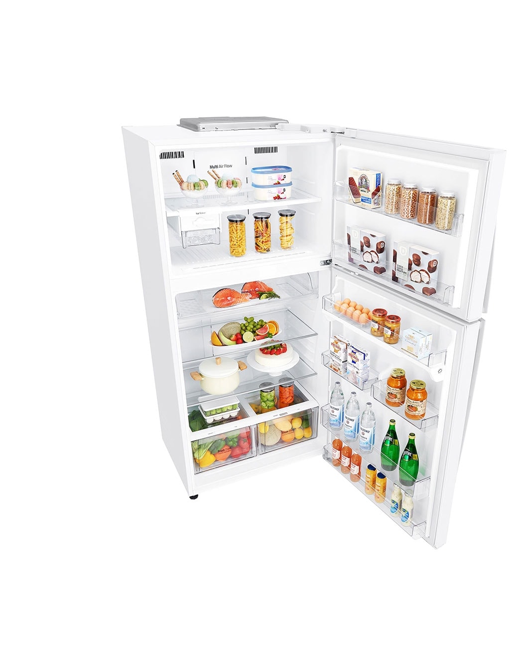 LG Large Top Fridge, Smart Inverter, 506L | LG Saudi Arabia