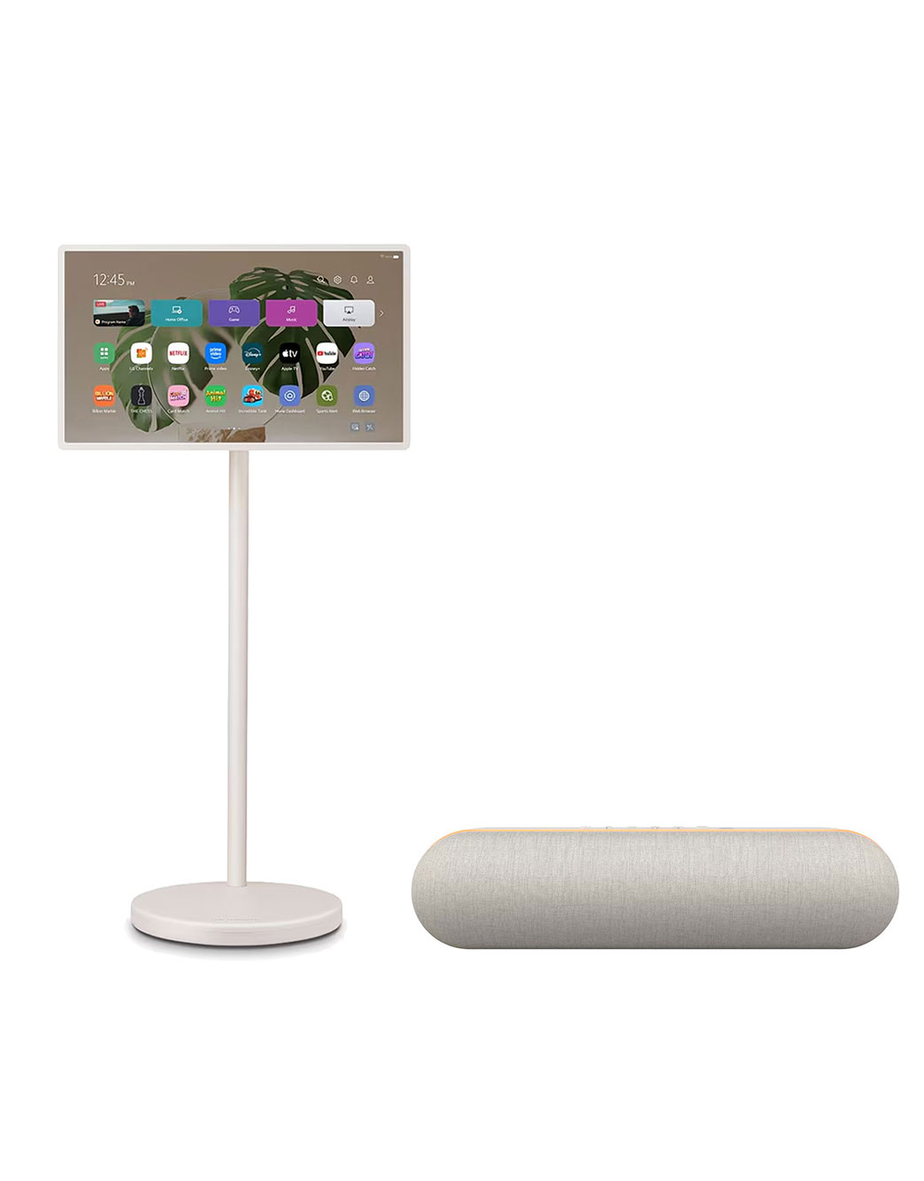 27 inch LG StanbyME 2 Super Portable Touch Screen + LG StanbyME Spaker ...