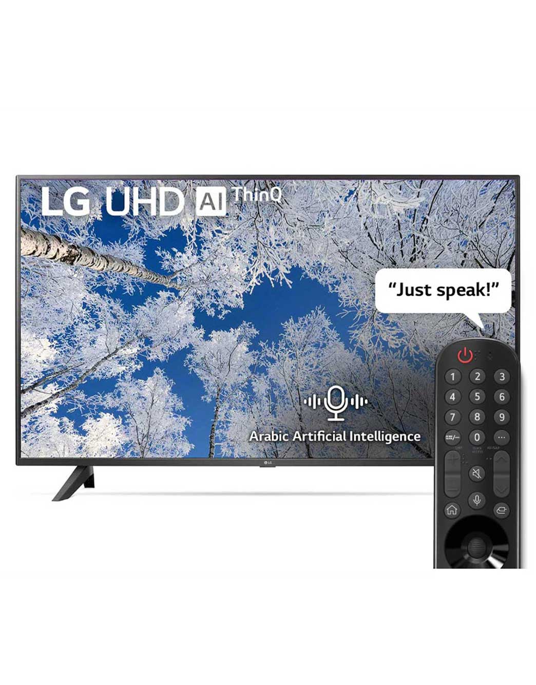 LG UHD 4K Smart TV 43 inch Series 70, HDR10 Pro, a5 Gen5 AI Processor ...
