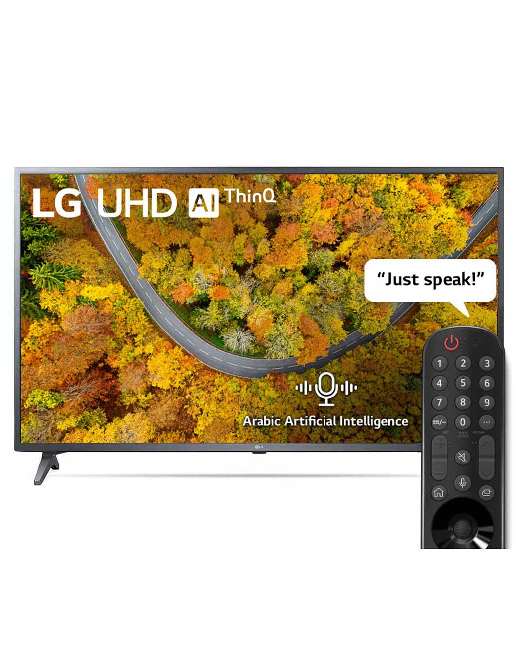 LG UP75, 50 inch 4K Smart UHD TV - 50UP7550PVG | LG SA_EN