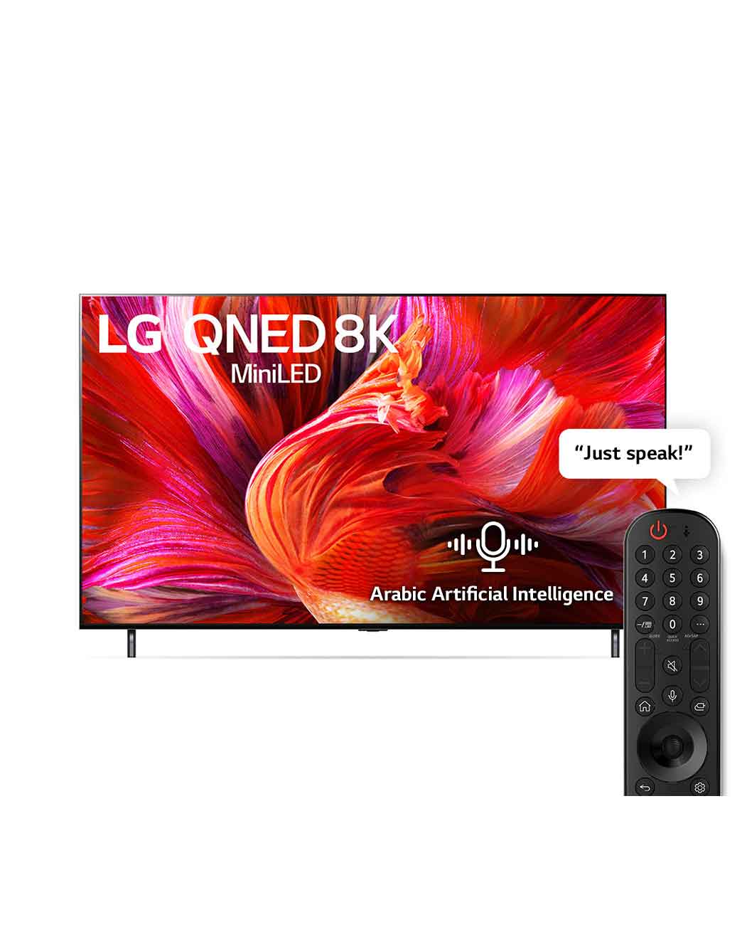 LG QNED TV 75 Inch QNED95 series, Cinema Screen Design 8K Cinema HDR ...