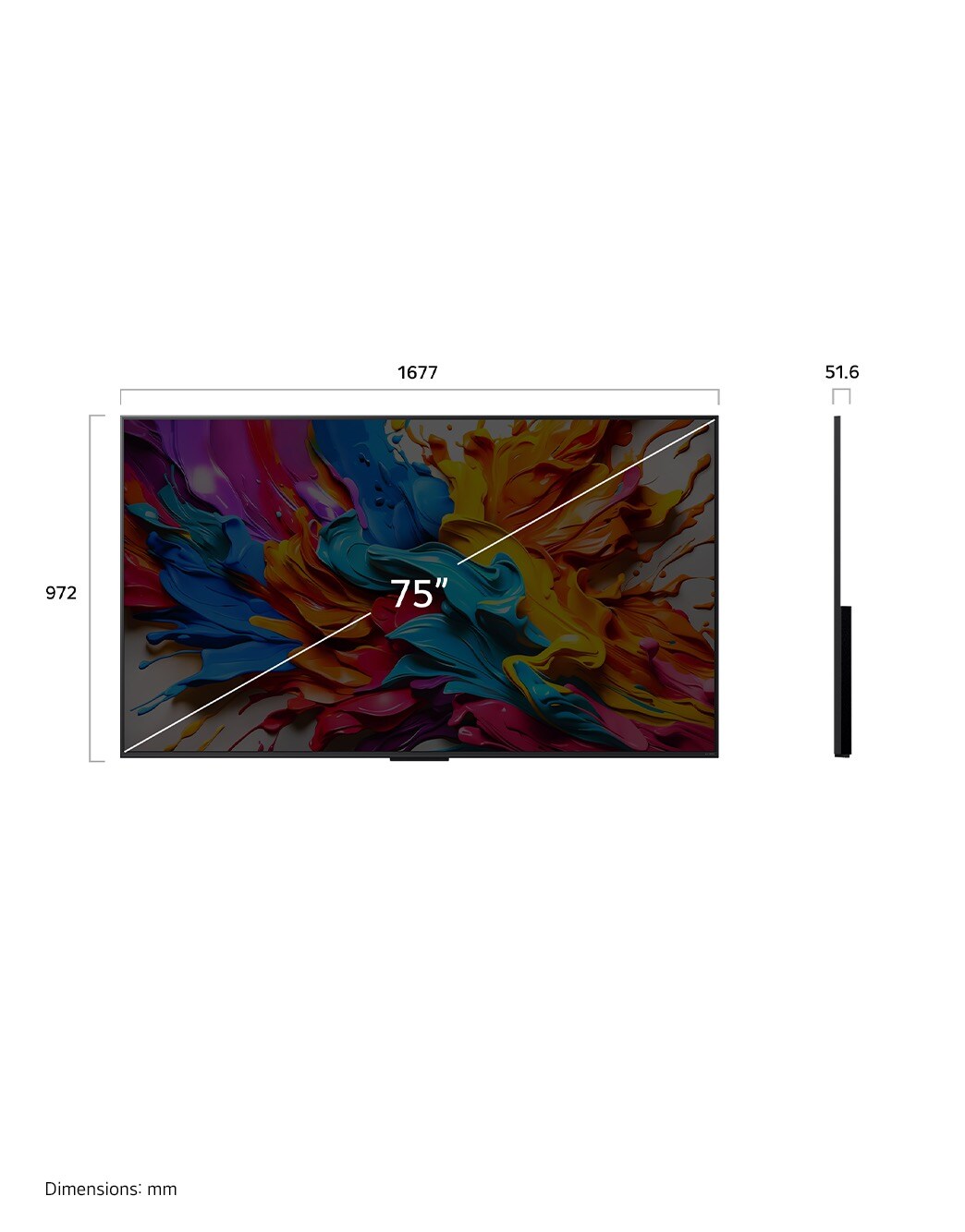 75 Inch LG QNED evo AI QNED9M MiniLED 4K Smart TV - 75QNED9MA6A.AMVG ...