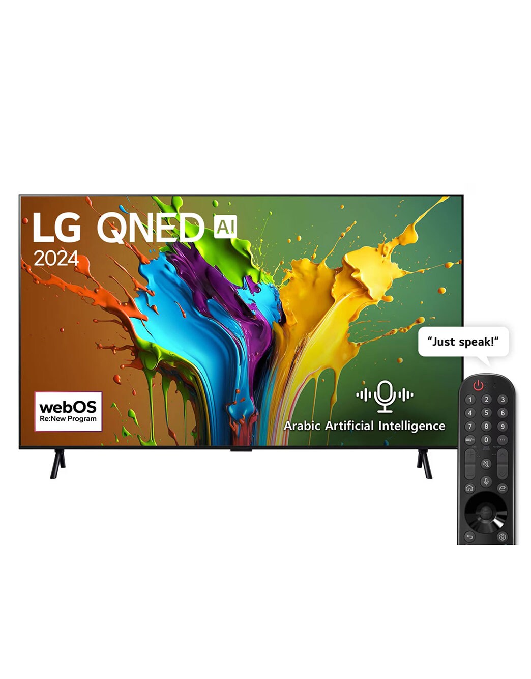 98 Inch LG QNED AI QNED89 4K Smart TV AI Magic remote HDR10 webOS24 ...
