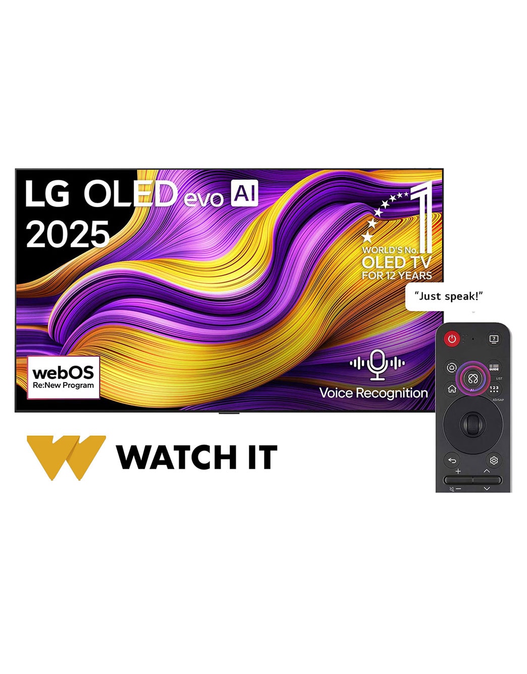 77 inch LG OLED evo AI G5 4K 165Hz Smart TV AI Magic remote webOS25 ...