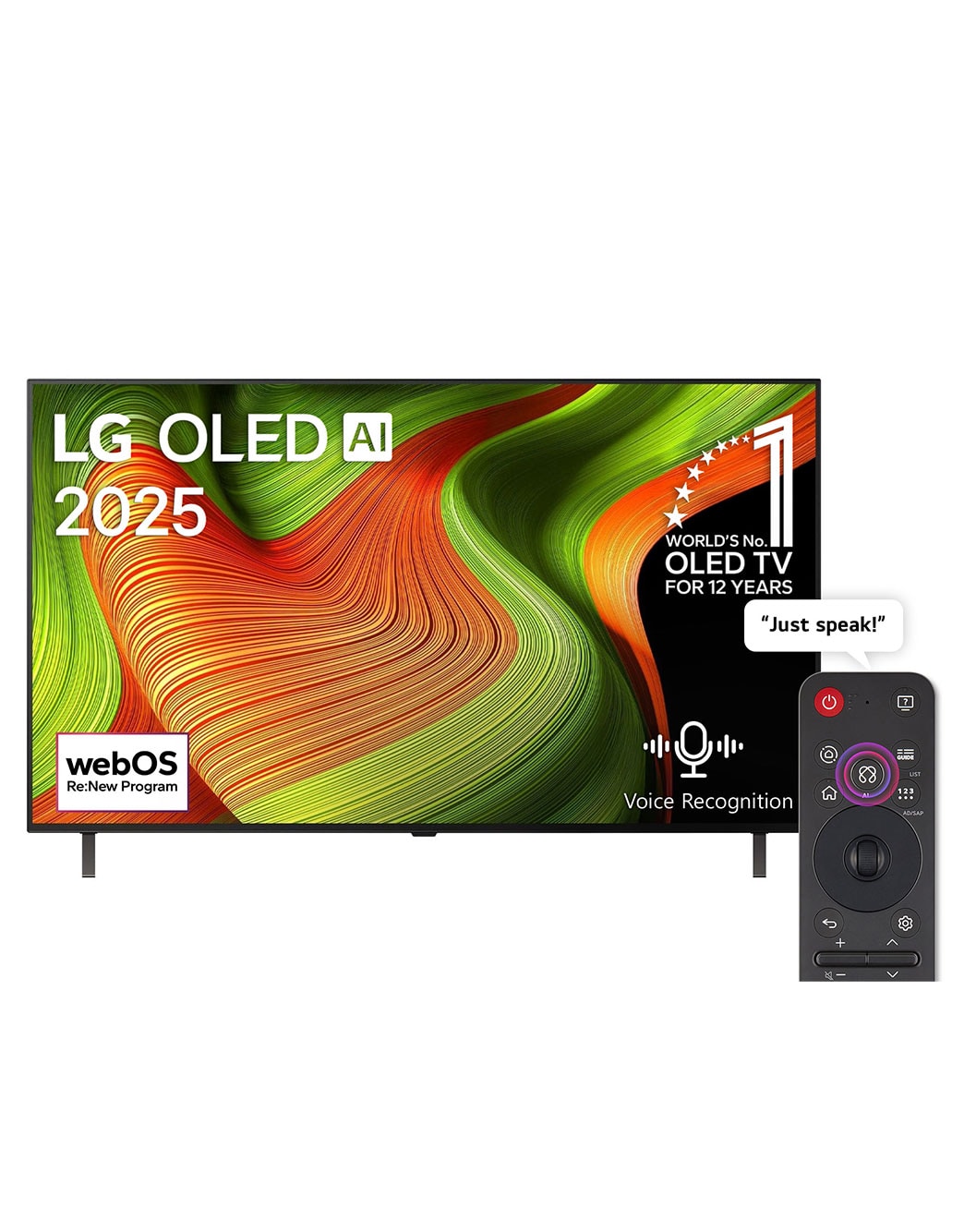 83 inch LG OLED evo AI G5 4K 165Hz Smart TV AI Magic remote webOS25 ...