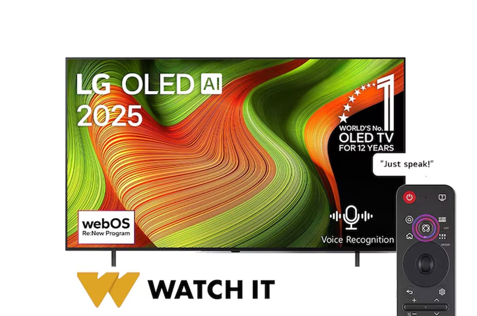 65 inch LG OLED AI B5 4K 120Hz Smart TV AI Magic remote webOS25 2025 ...