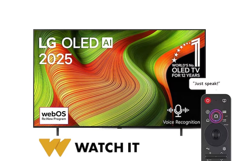 65 inch LG OLED AI B5 4K 120Hz Smart TV AI Magic remote webOS25 2025 ...