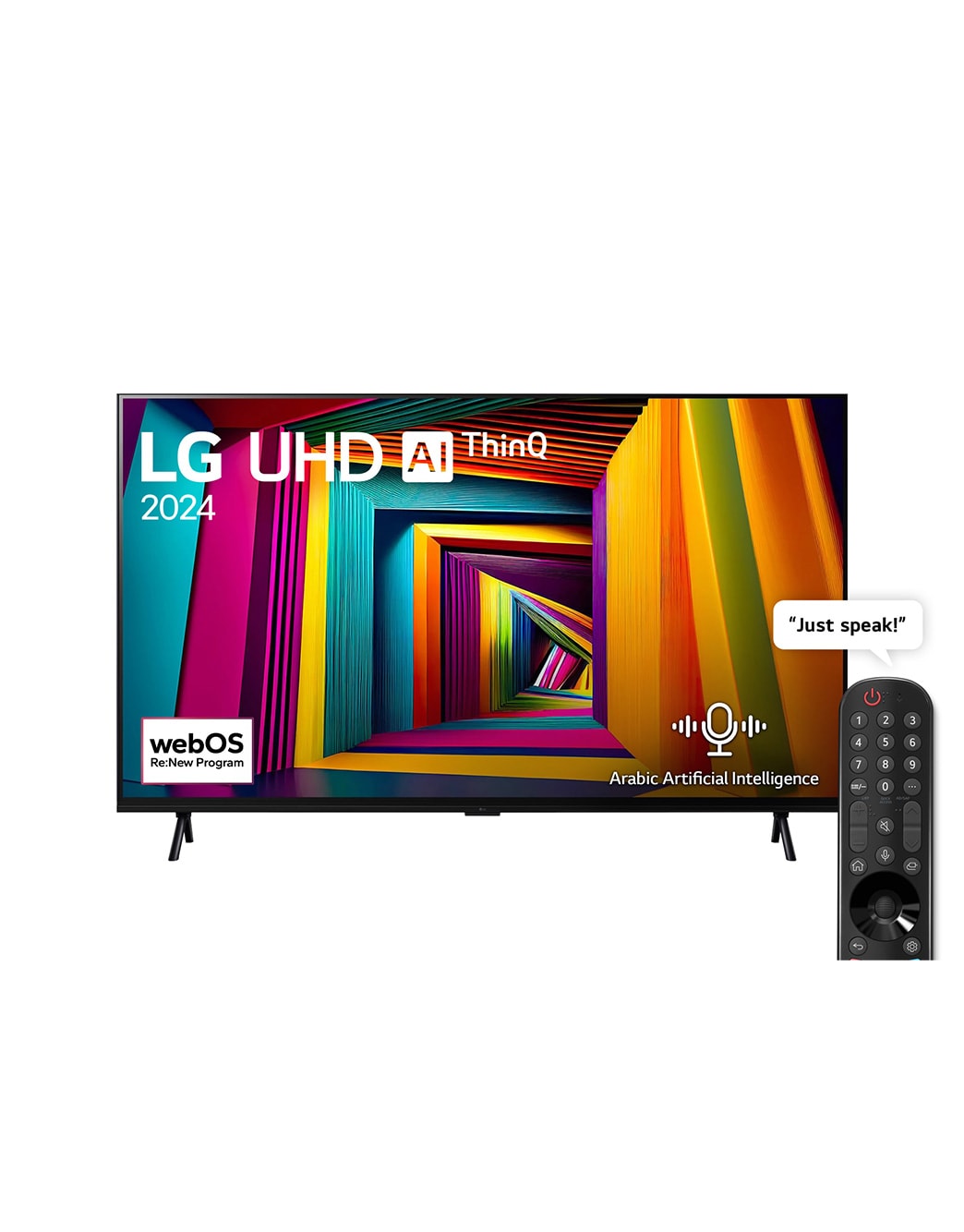 98 Inch LG UHD UT90 4K Smart TV AI Magic remote HDR10 Pro webOS24 2024 ...