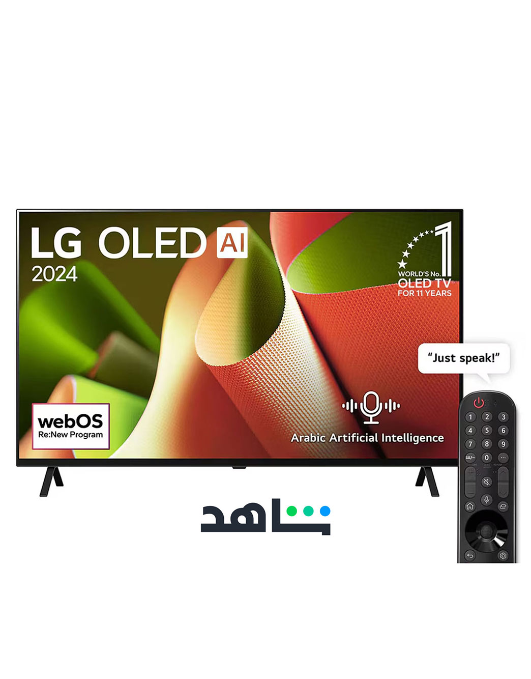 55 Inch LG OLED AI B4 4K Smart TV AI Magic remote Dolby Vision webOS24 ...
