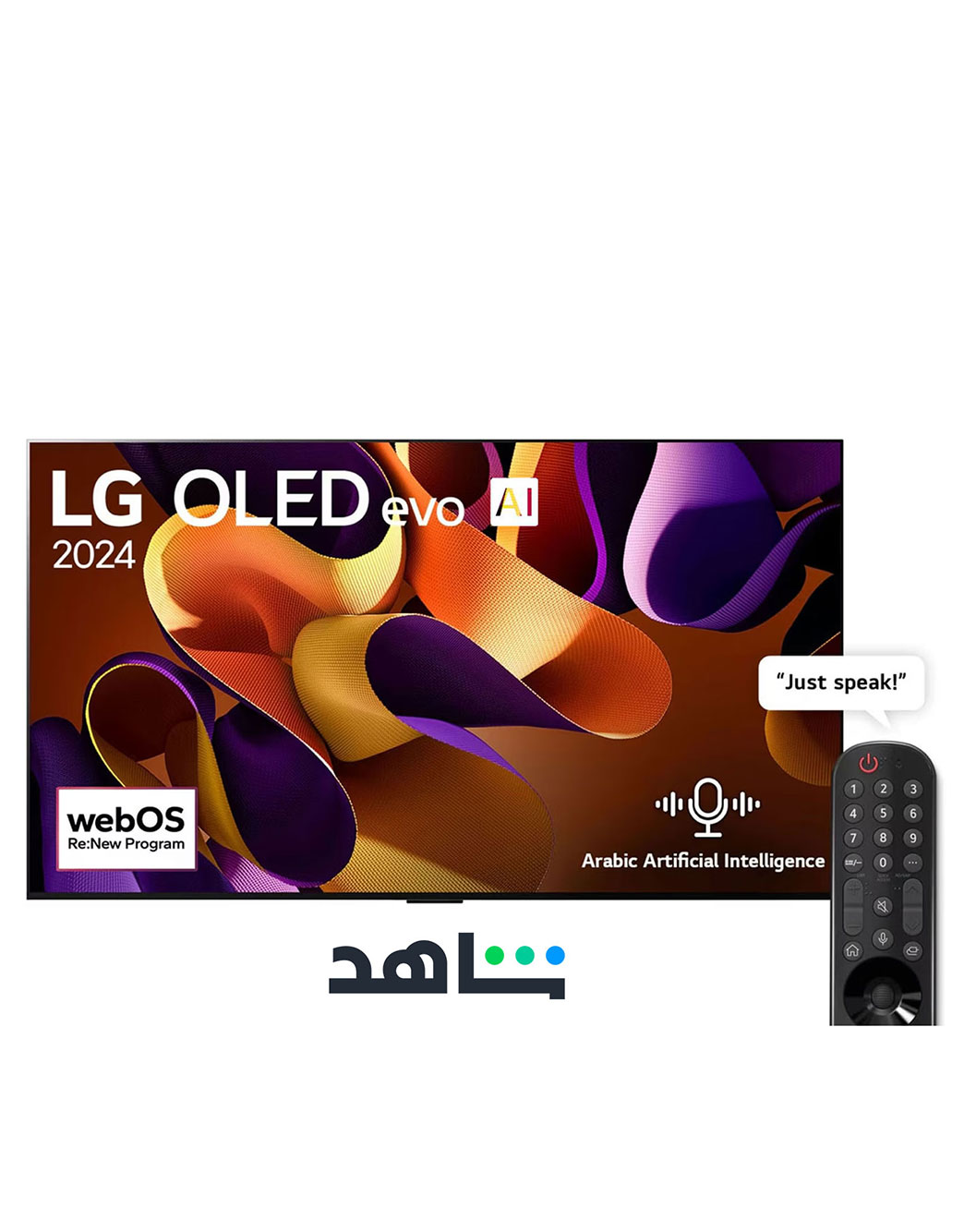 77 inch LG OLED evo AI G4 4K Smart TV 2024 - OLED77G46LA.AMVG | LG ...