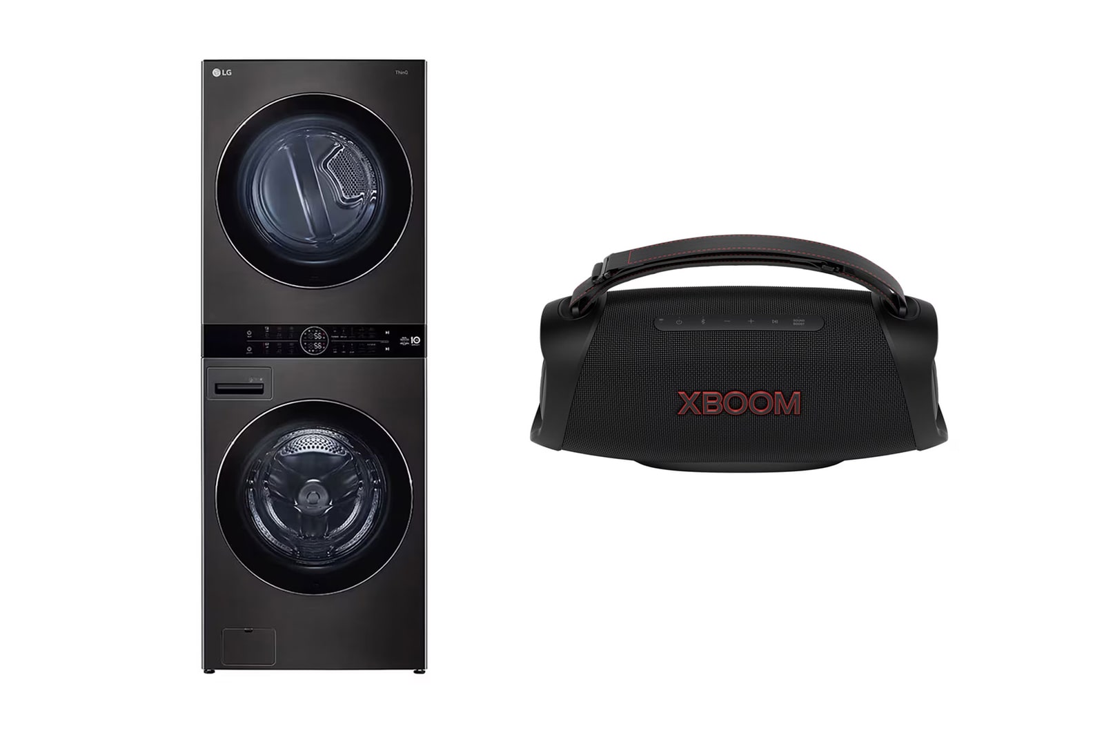 Single Unit | Front Load with Centre Control™ + LG XBOOM Go XG8T ...