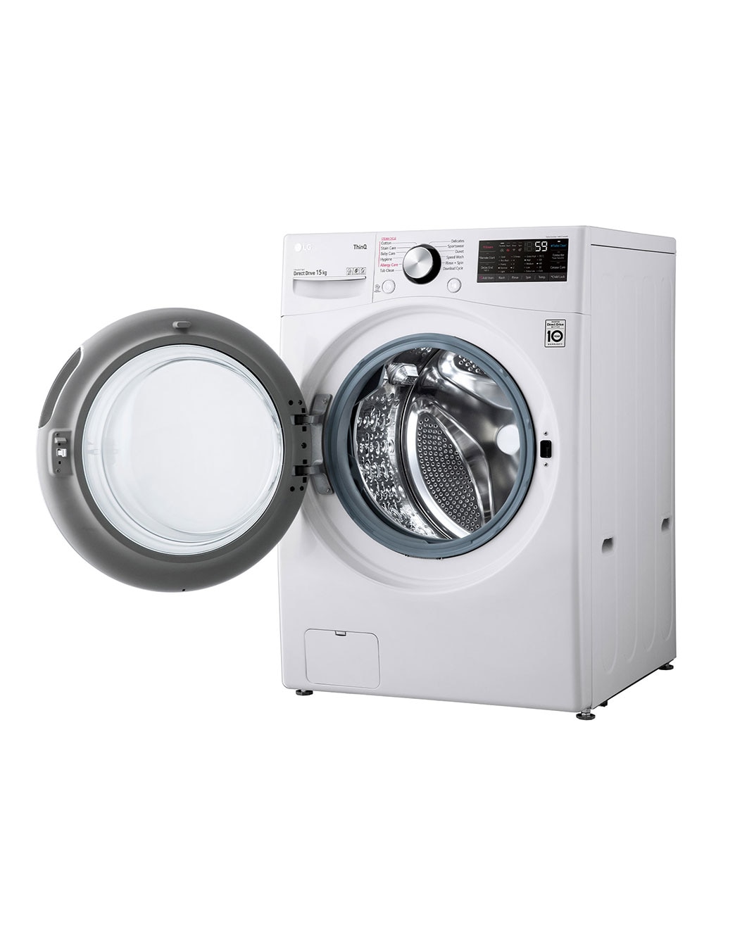 15 KG Washing Machine with AI DD™ - WF1510WHT | LG Saudi Arabia