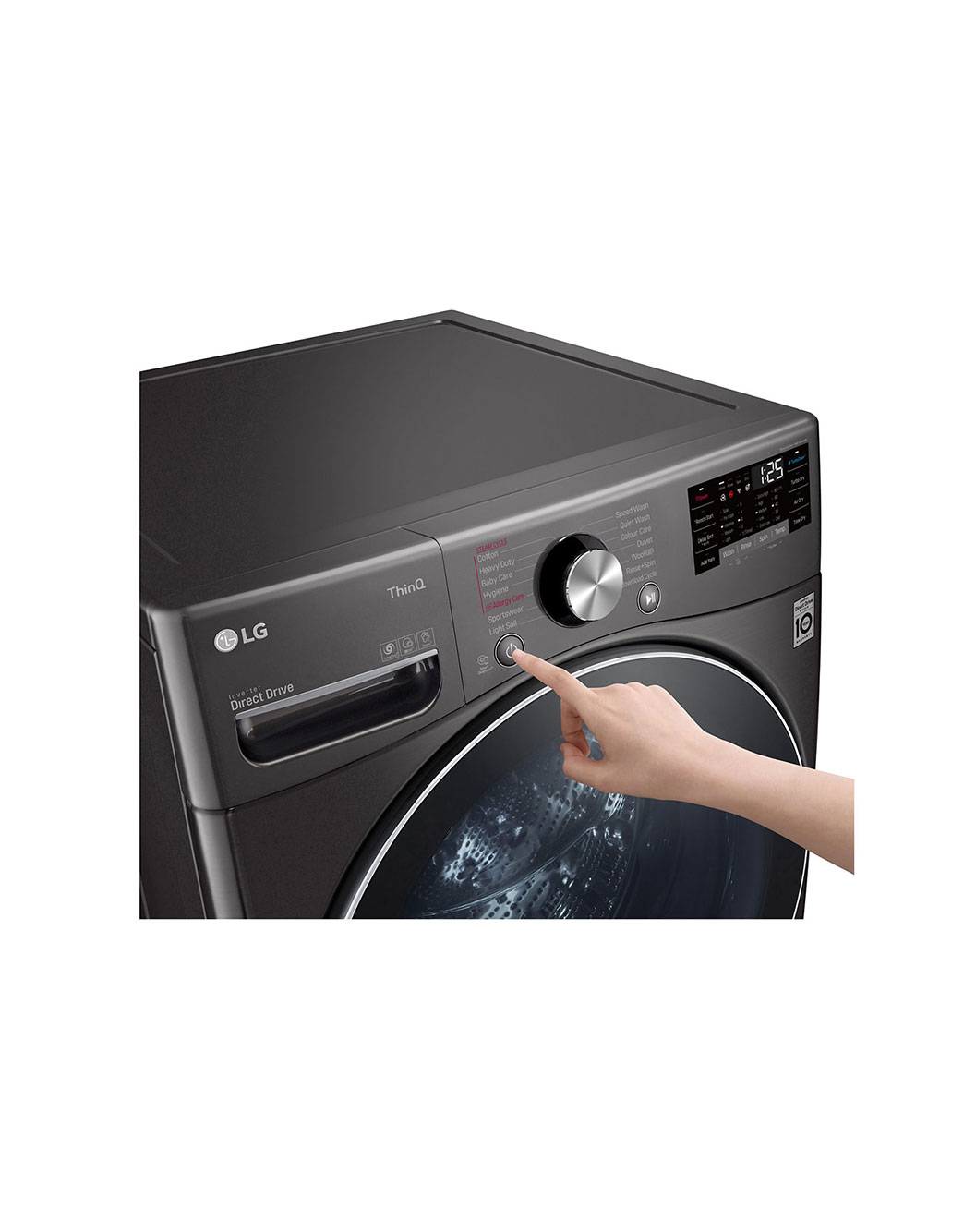21Kg Front load | Steam™ | 6 Motion DD Motor | ThinQ™ | LG SA_EN